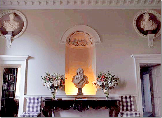 antique french living: Bellamont Forest: Palladian Villa in Ireland